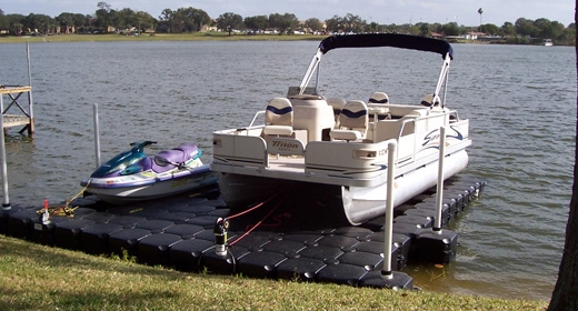 Drive on Floating Pontoon Boat Lifts